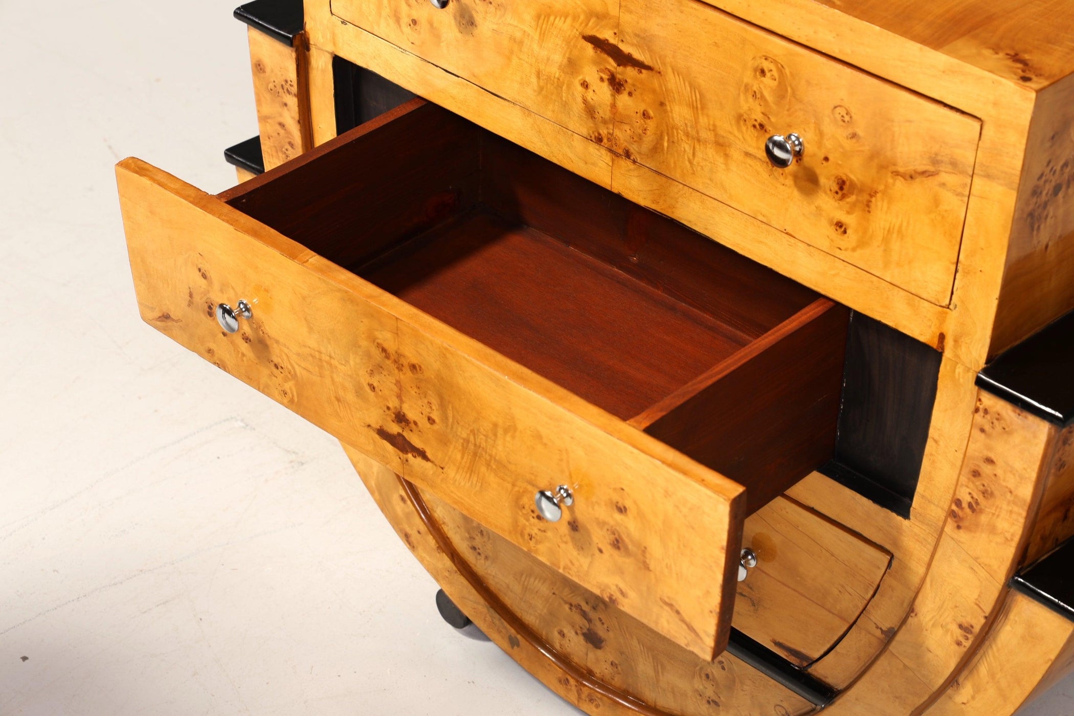 Edle Art Deco Stil Sideboard Wandkonsole Biedermeier Antik Stil Kommod ...